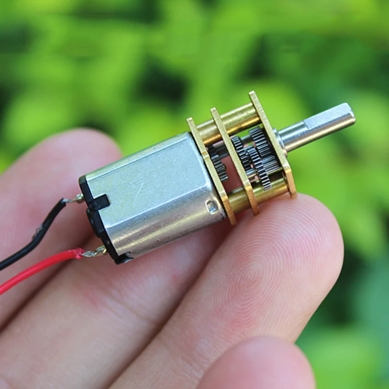 Micro Mini N20 Full Metal Gearbox Gear Reducer Motor DC 3V-6V 5V 60RPM ...