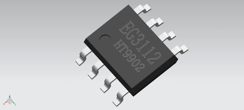 EG3112 SOP8 High Power MOS IGBTหลอดตารางไดรฟ์แรงดันไฟฟ้า 600Vกระแสไฟขา ...