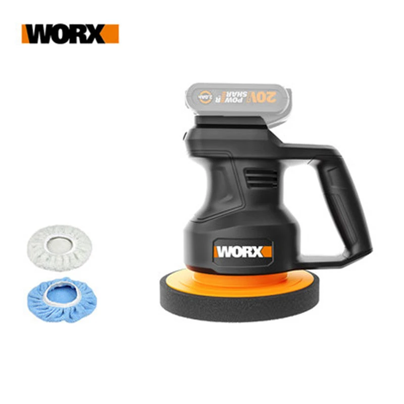 WORX 20V WX858 Cordless Electric Polisher 3800rpm 178mm Auto Polishing ...