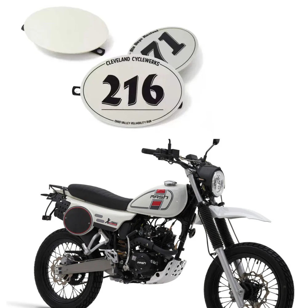 For-Mash-X-Ride-50-X-Ride-650-Motorcycle-Front-License-Number-Plate ...
