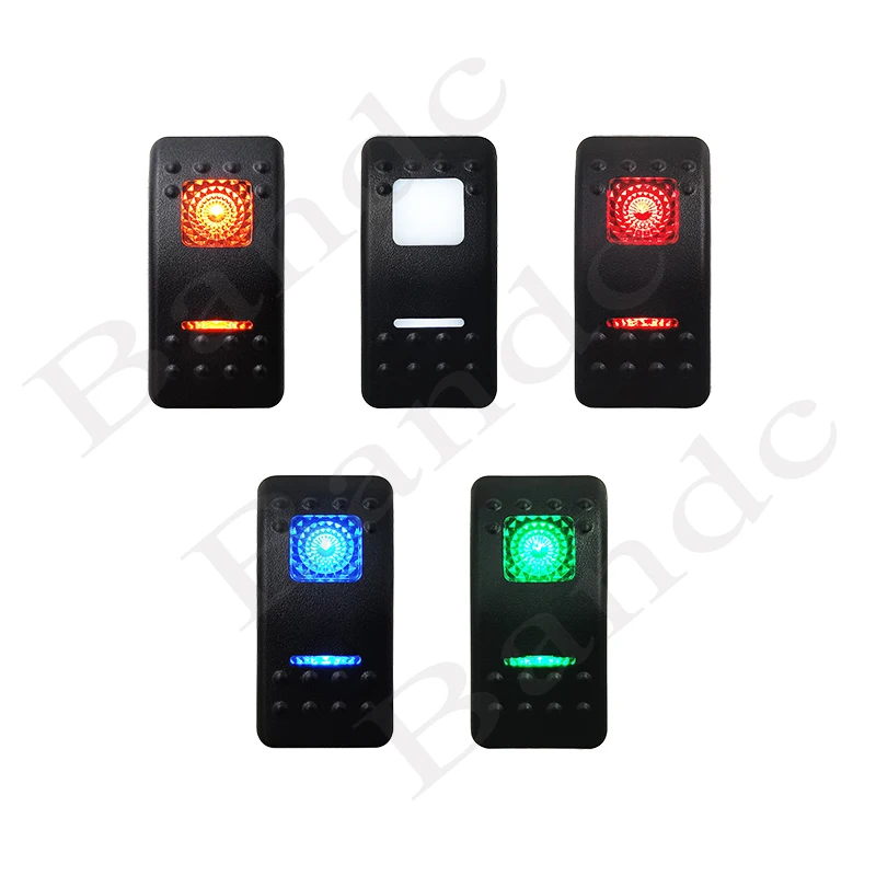 12V-20A-24V-10A-5Pin-On-Off-Single-Pole-Single-Throw-Rocker-Switch-for ...