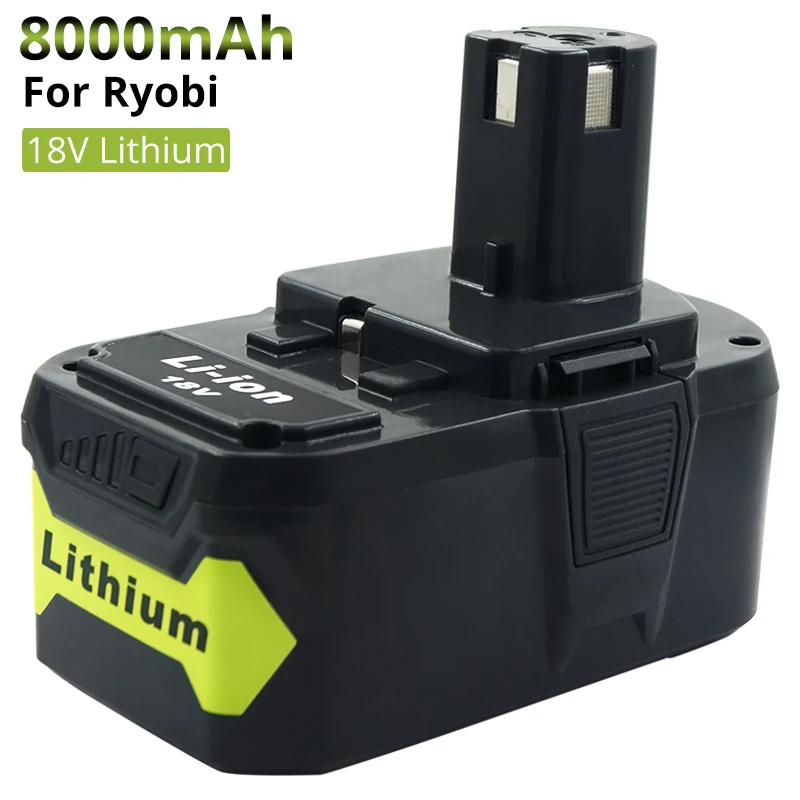 18V-8-0-Ah-Li-ion-Replacement-for-Ryobi-ONE-Battery-RB18L40-RB18L50 ...