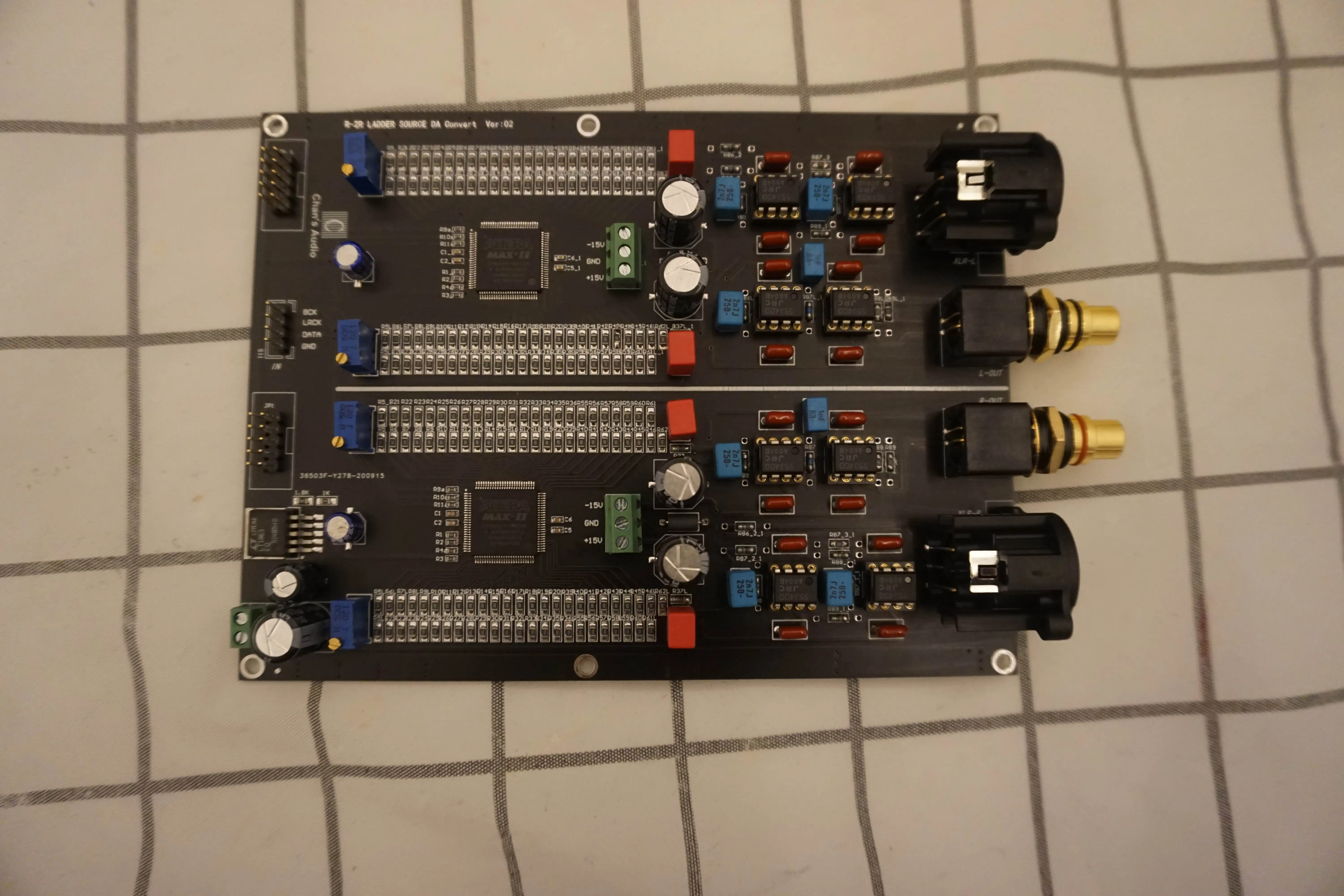 24-bit 384khz PCM NOS R2R High Precision Resistance Network Decoder Board