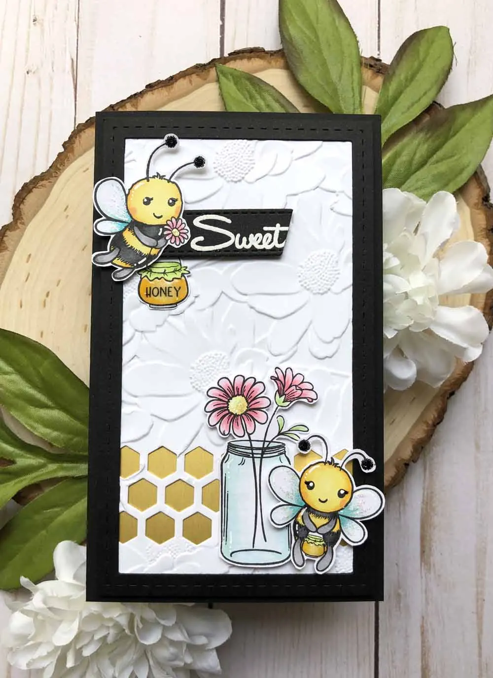 Tl0001 Daisy Bee Dies With Stamp Set Die Cutting Plate And Clear Stamps ...
