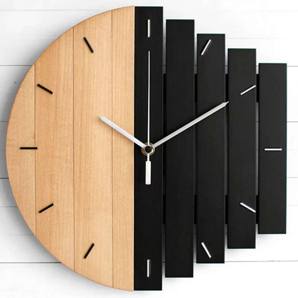 Nouvelle Collection Horloge Murale Bois Originale