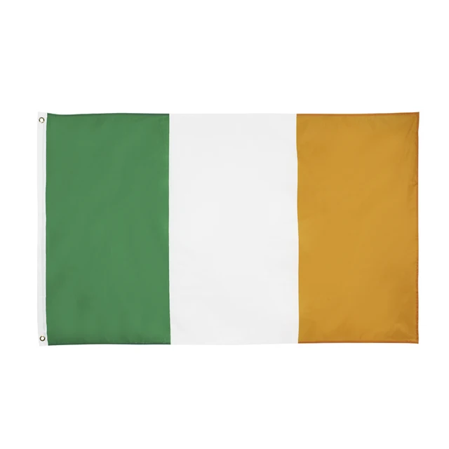 Drapeau Orange Blanc Et Vert