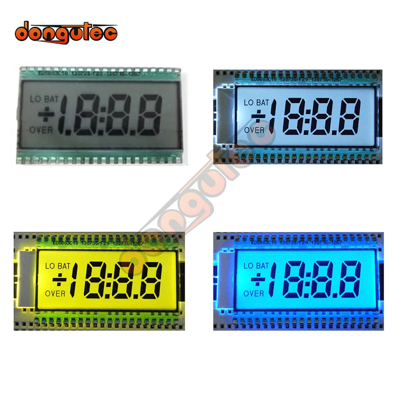 40PIN-TN-Positive-3-1-2-Digits-Segment-LCD-Panel-Yellow-Green-White ...