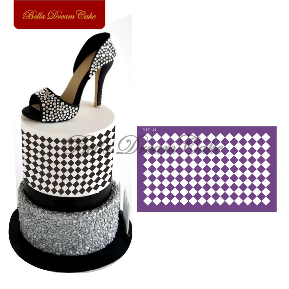 Fondant Diamond Pattern