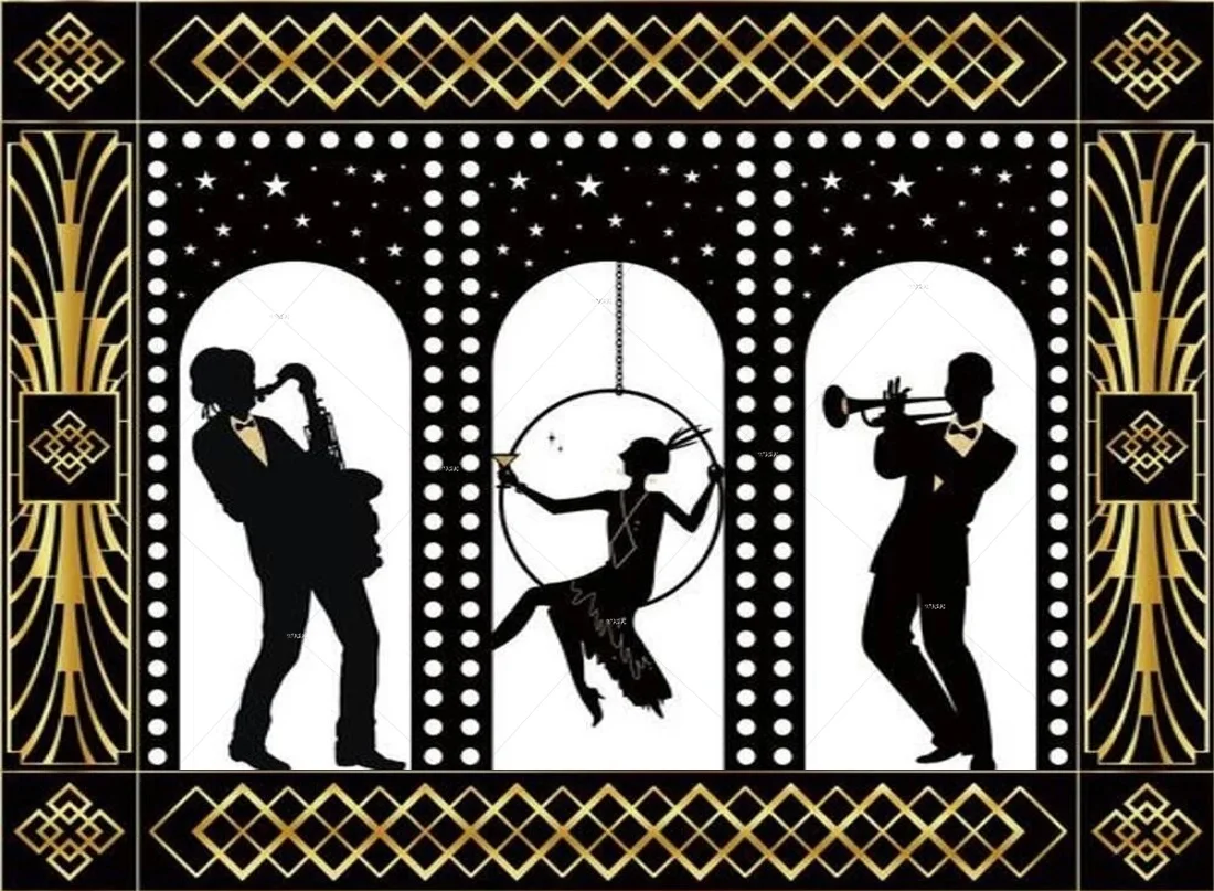 Great Gatsby Theme Background