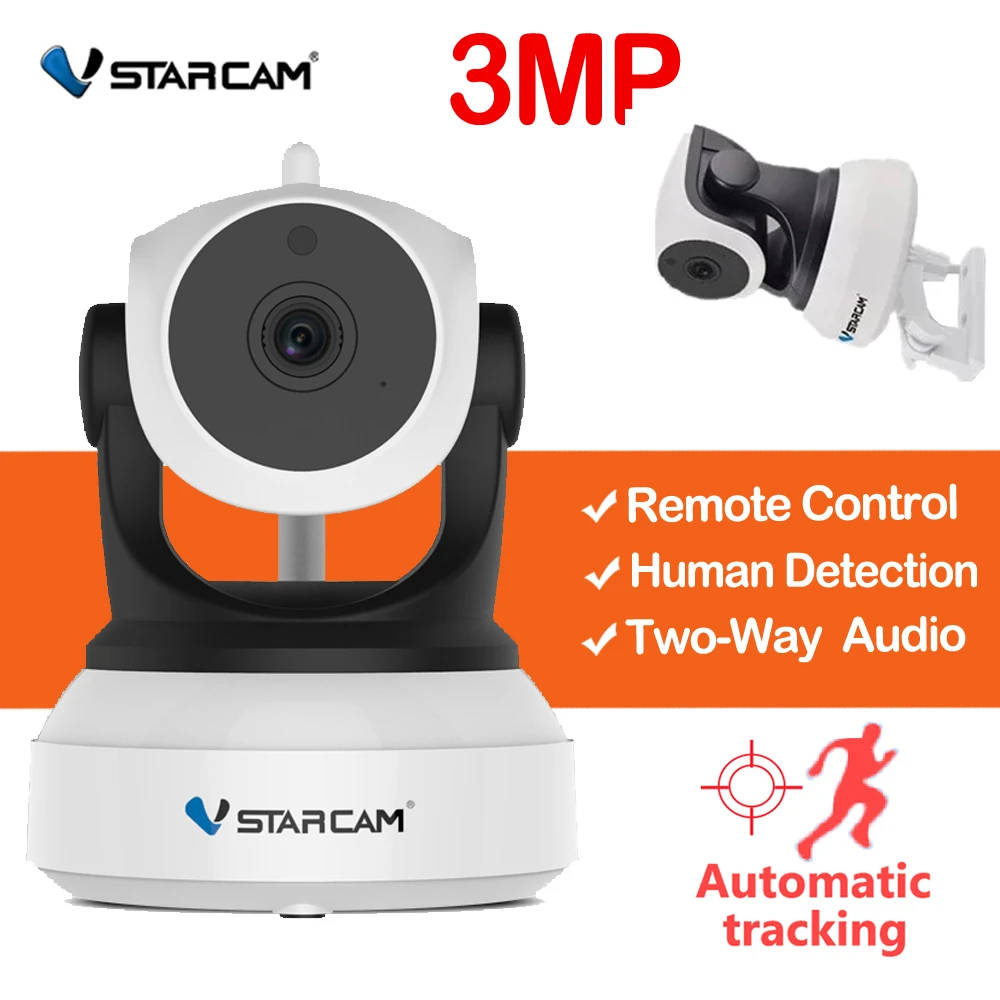 Vstarcam C24s Hd 2mp 3mp Wifi Ip Camera Eye4 Web Cam Ptz 1080p Cctv ...