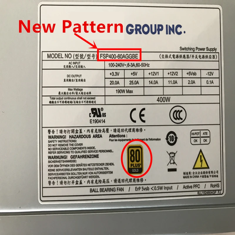Original PSU For Siemens IPC-547C IPC-847C 400W Switching Power Supply ...