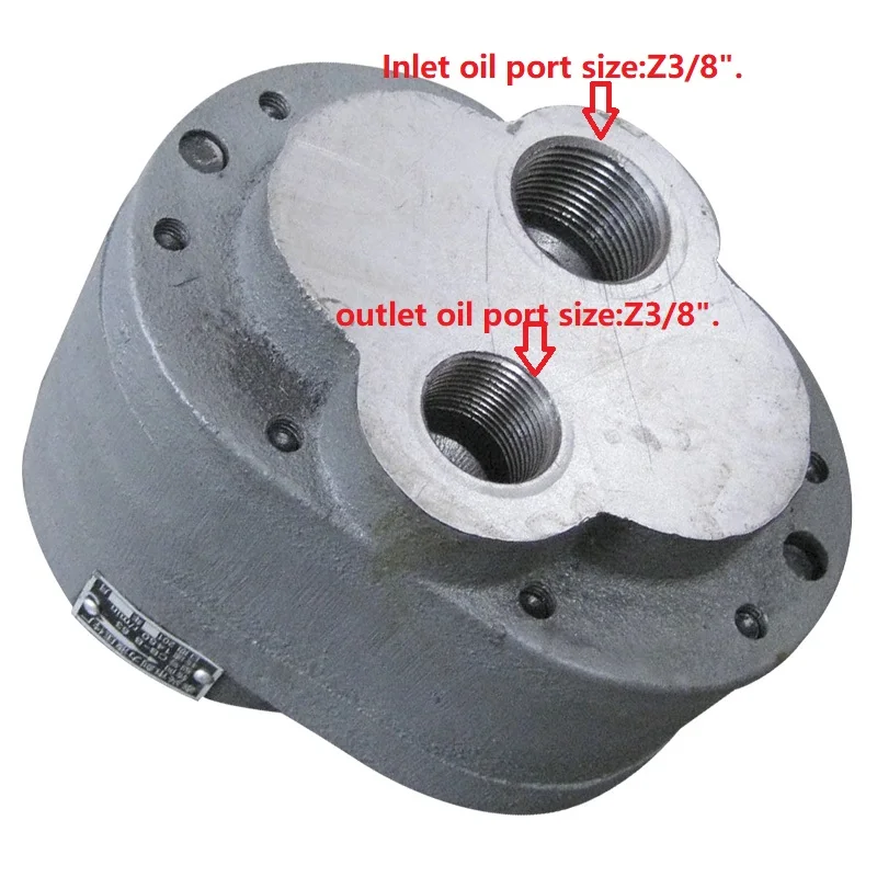 Hydraulic Oil Pump Gear Pump Pump CB-B10 Low Pressure Oil Pump Aluminum ...