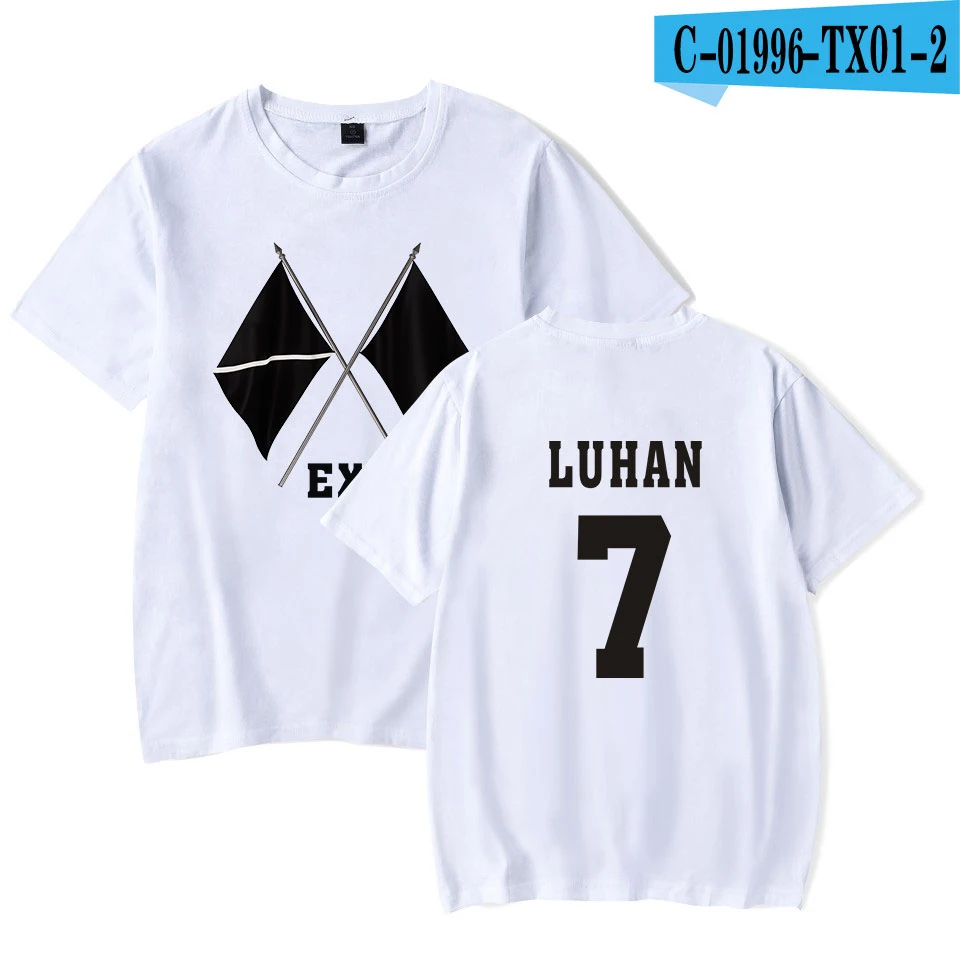 KPOP EXO альбом шестая альбом OBSESSION WE ARE ONE EXO футболка с ...