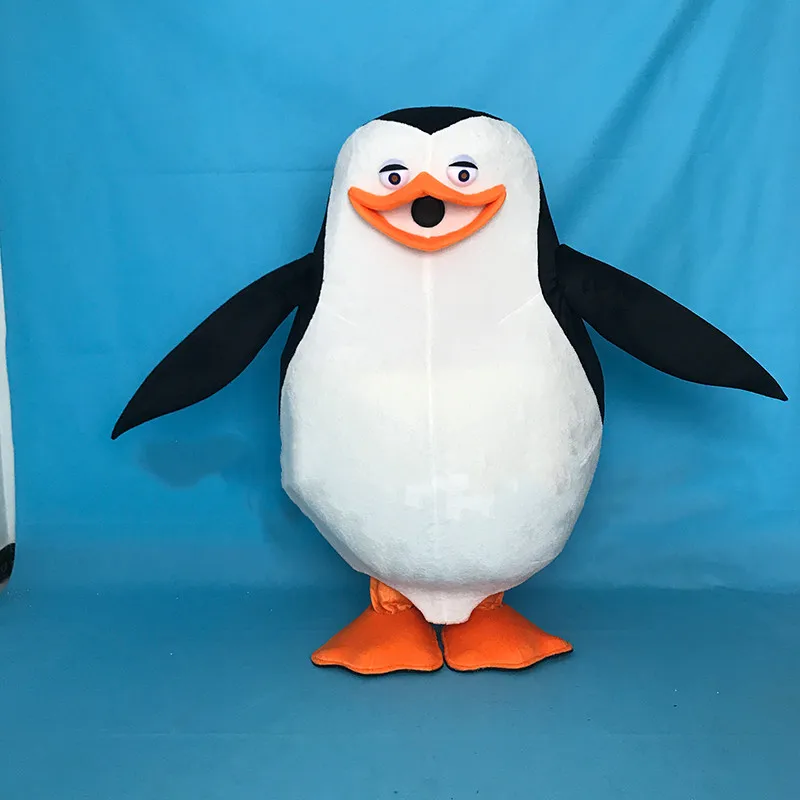 Die Pinguine aus Madagascar Pinguin Maskottchen Kostüm Halloween ...
