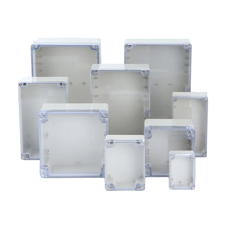 Waterproof-Outdoor-Enclosure-Transparent-Plastic-Cases-DIY-Electrical ...