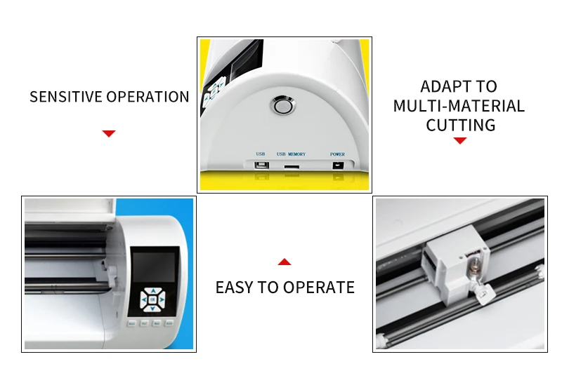 The Newest Q3 Desktop Vinyl Cuttera3/a4 Mini Cutting Plotter With ...