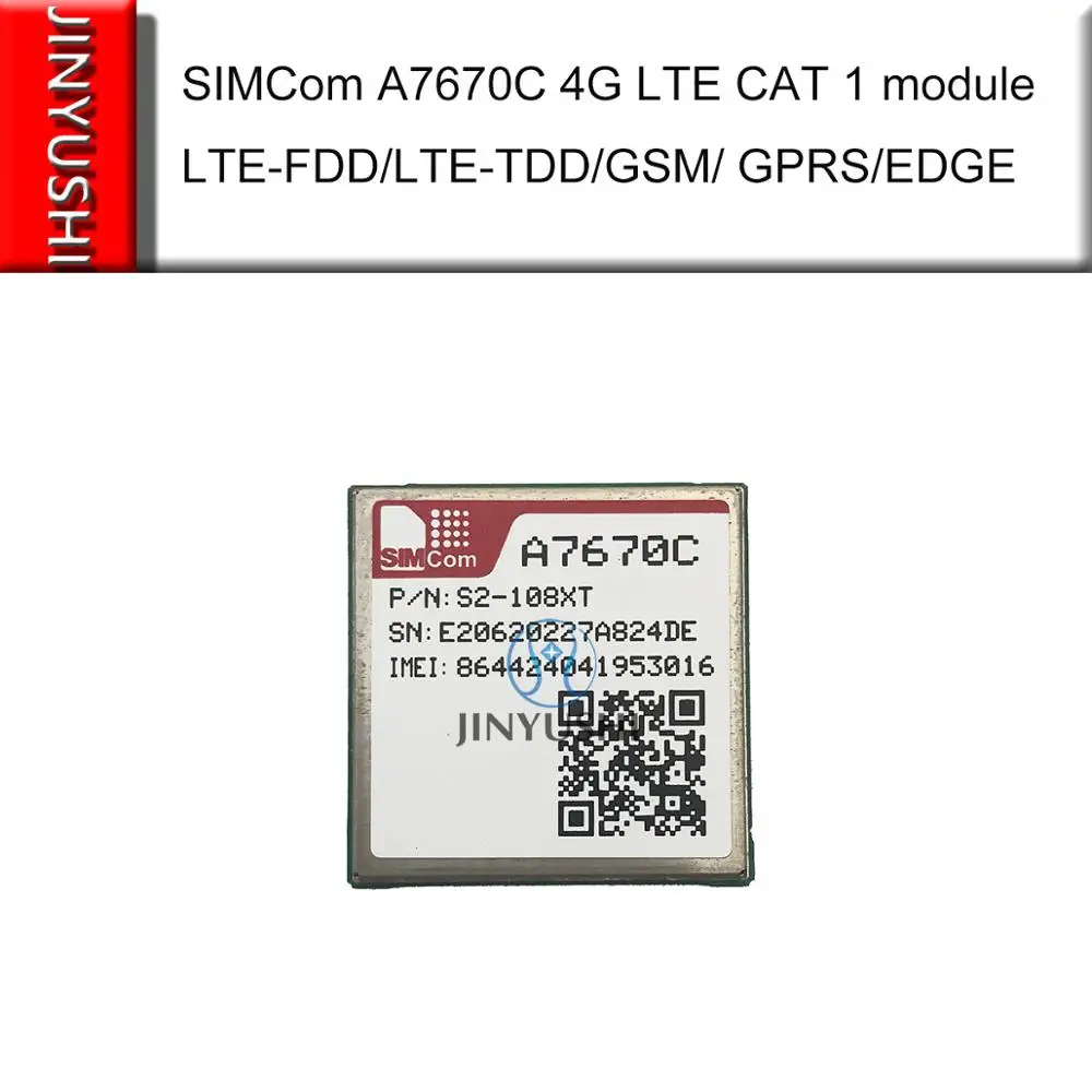 SIMCom-A7670C-A7670E-A7670G-A7670SA-LGA-4G-LTE-CAT-1-module-B1-B2-B3-B4 ...