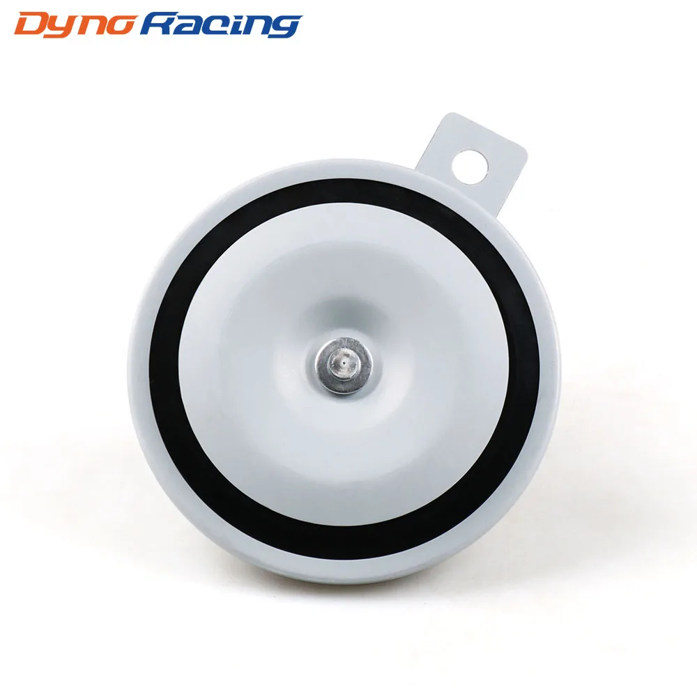 12V 105dB Electric Air Horn Aluminum Coil Silver Color Loud Trumpets ...