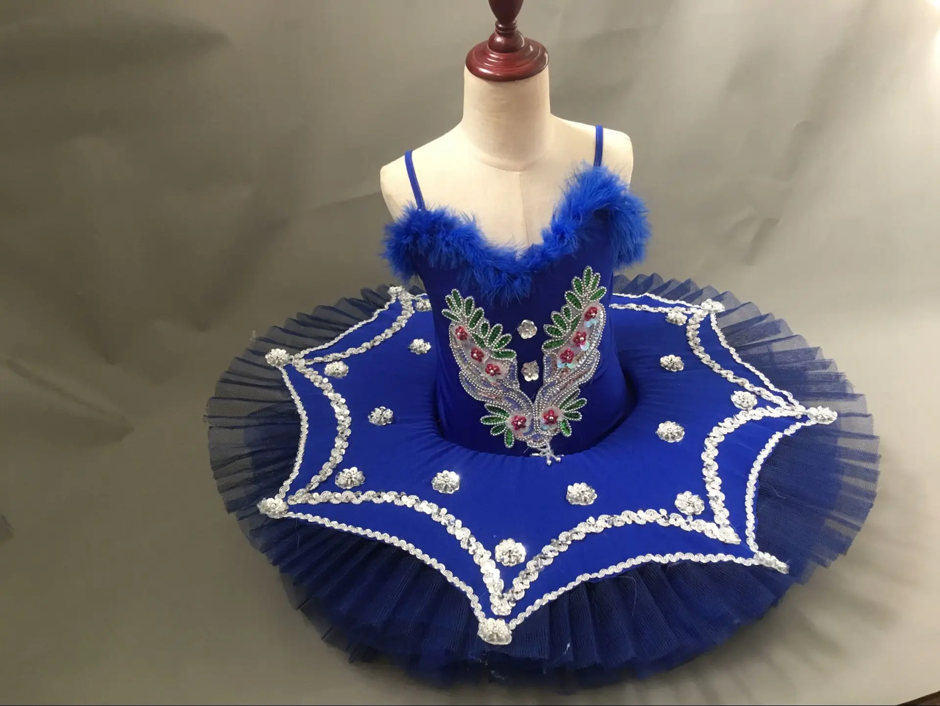 Children's Little Swan Dance Dance Costume Ballet skirt TUTU Shawl ...