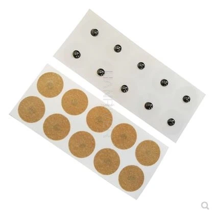 60-200pcslot-titanium-discs-patch-magnetic-therapy-plaster-pain-relief ...