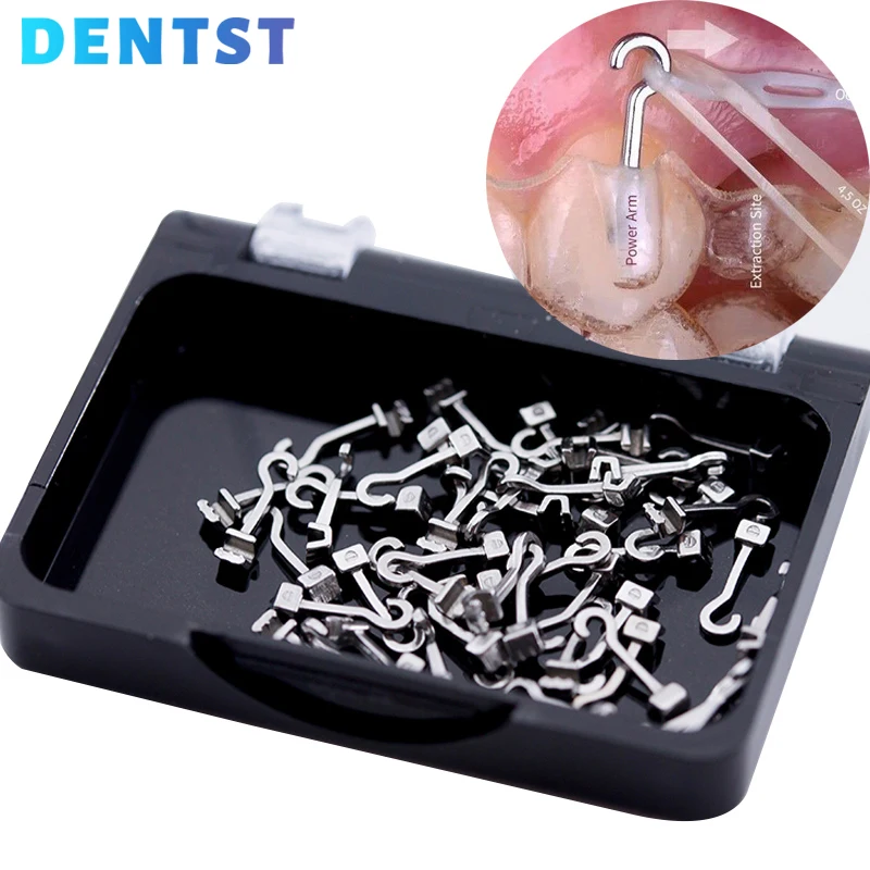 Dental-Sliding-Crimpable-Hooks-Dentist-Orthodontic-Materials-Long-Right ...