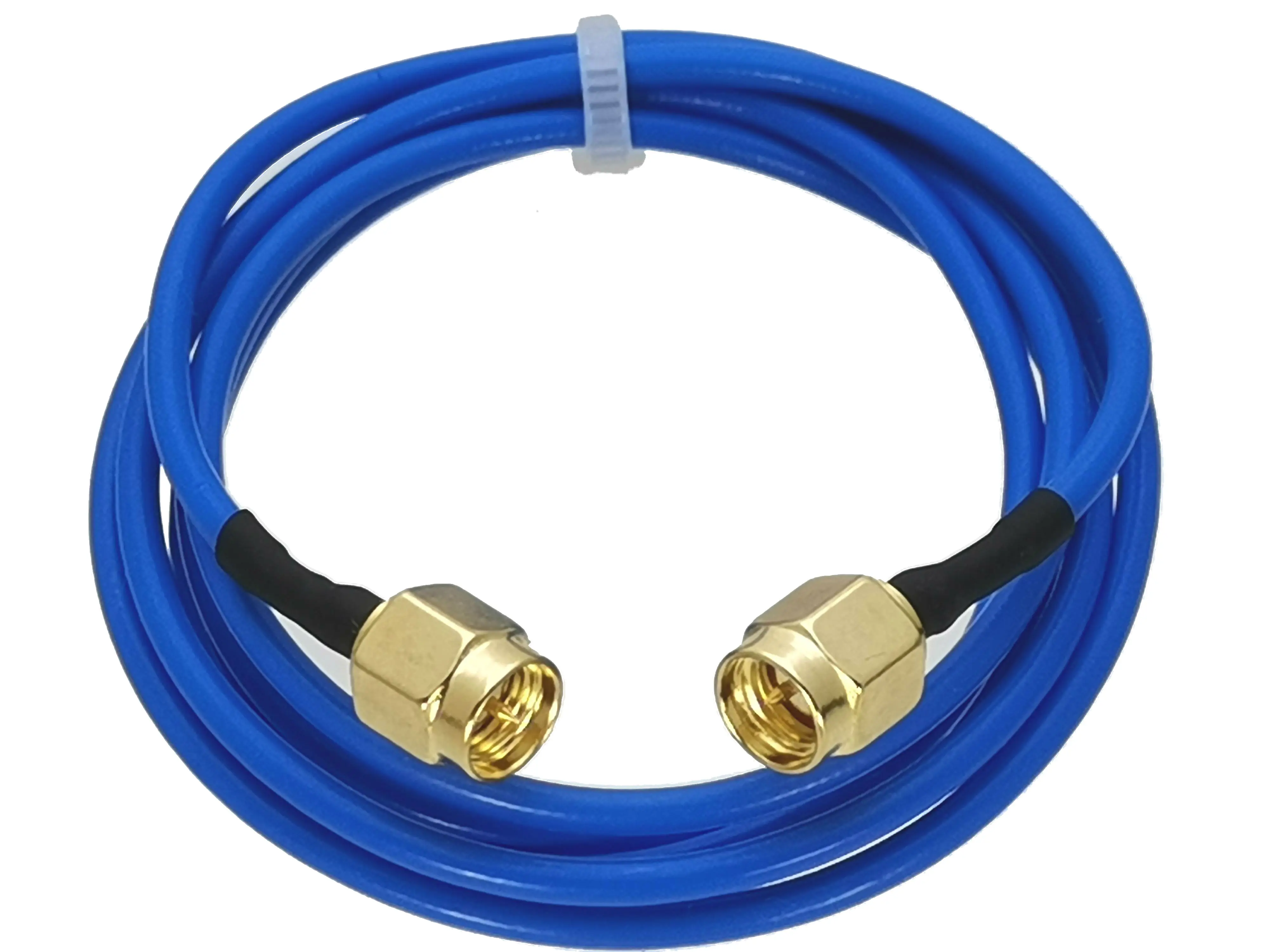 1pce Rf Connector Sma Male Plug To Sma Male Plug Rg405 0.086" Bule ...