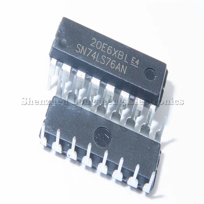10PCS-LOT-NEW-SN74LS76AN-SN74HC76N-74HC76-M74HC76-DIP-16Clear-double-J ...