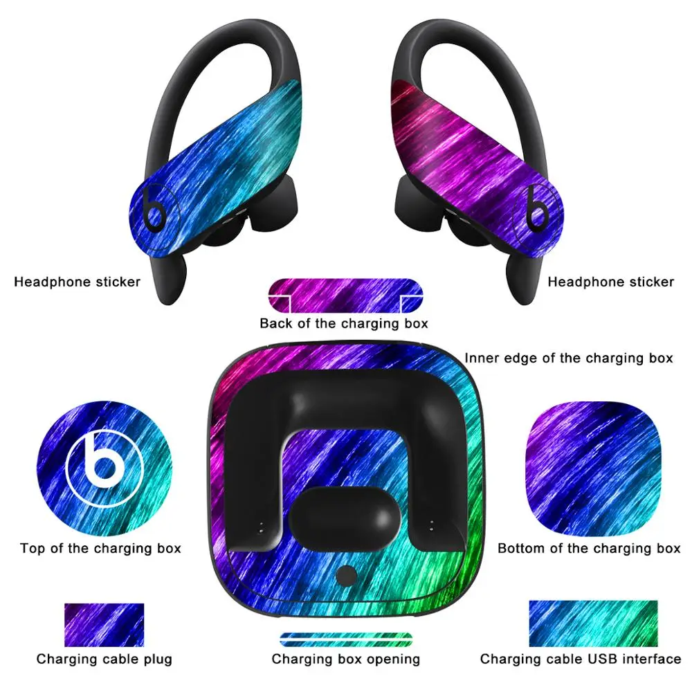 YCSTICKER-Skin-Protector-Sticker-for-beats-Powerbeats-Pro-Wireless ...