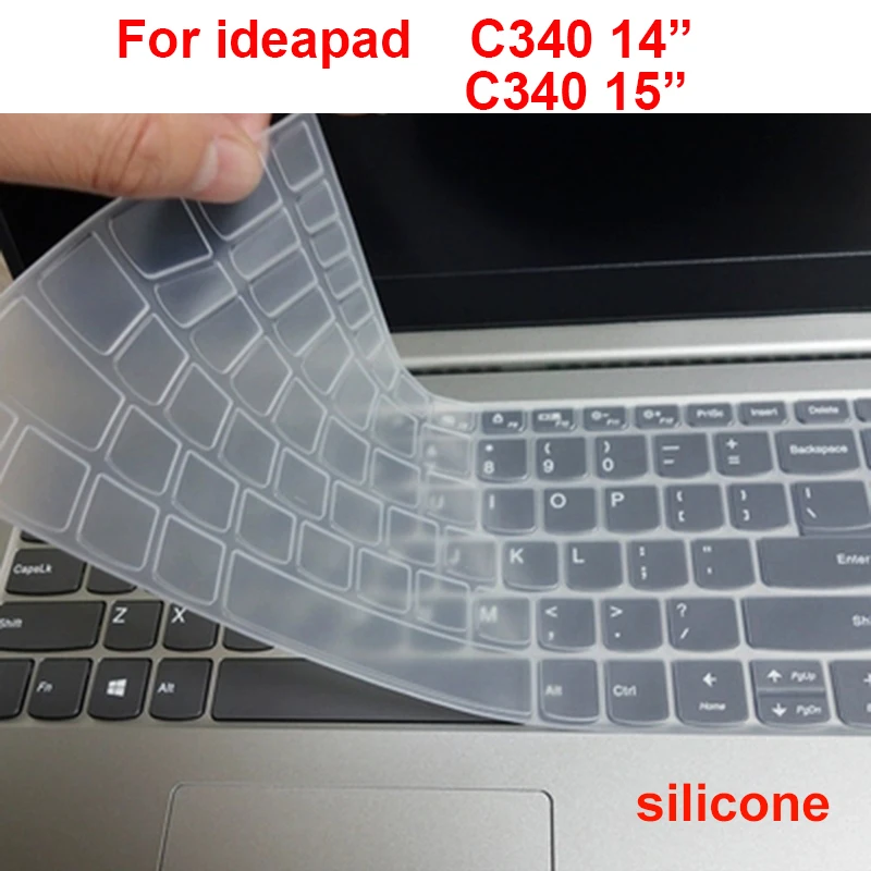 Washable-Keyboard-Cover-For-Lenovo-IdeaPad-C340-14-Inch-C340-15 ...