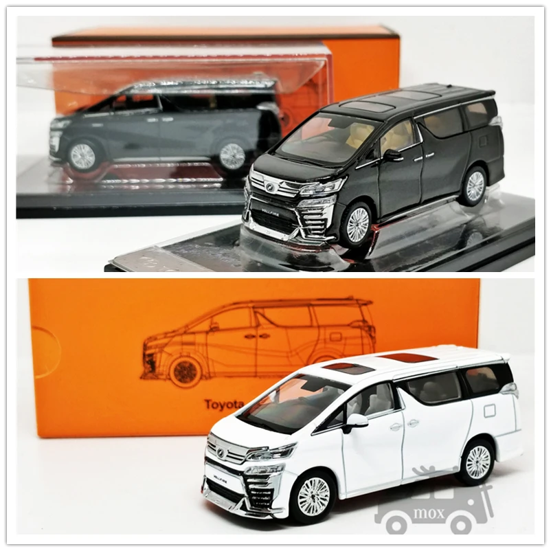 GCD 1:64 Toyota vellfire MVP White/Black LHD/RHD Diecast Model Car ...