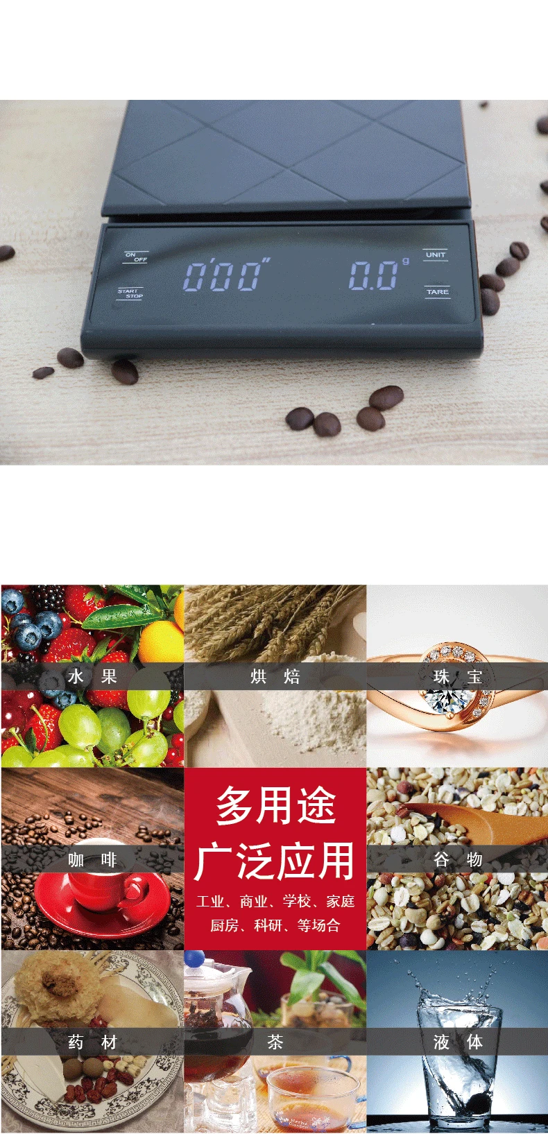 BALANCE CULINAIRE ELECTRONIQUE,cafede winner scale-3 kg--balance à café ...