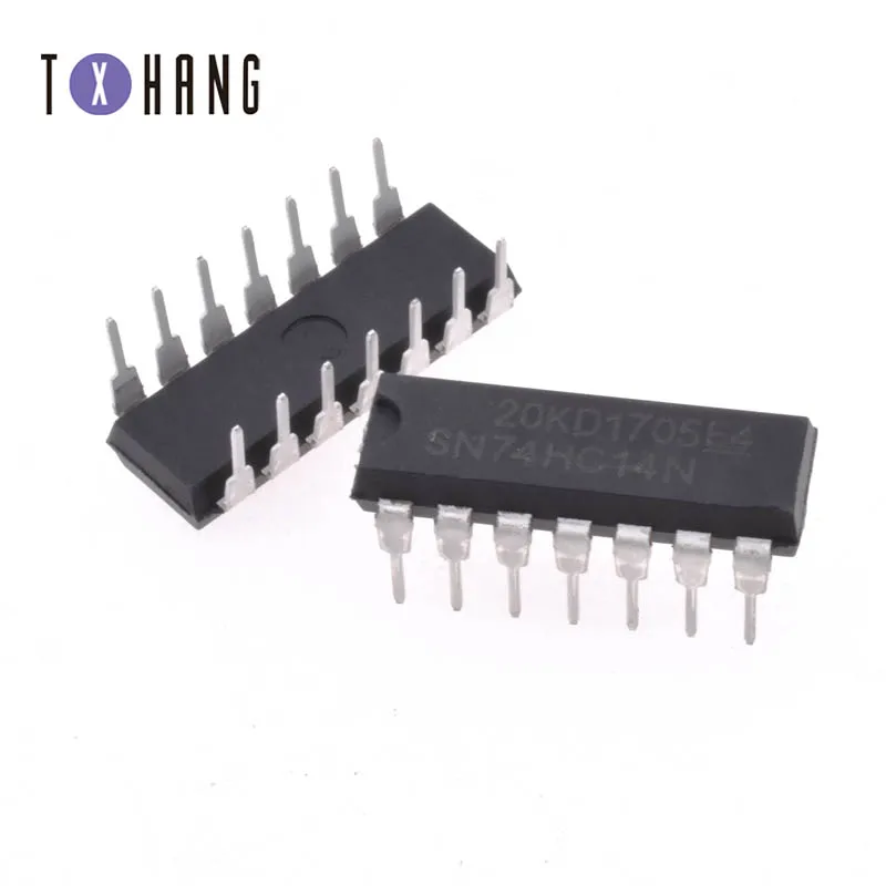 10 piezas SN74HC14N SN74HC14 DIP14 DIP 74HC14N 74HC14 nuevo original|Circuitos integrados ...