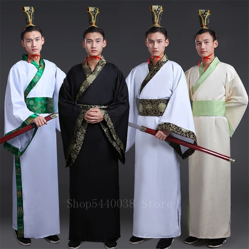 Chinese-Traditional-Man-Hanfu-Dress-New-Year-Oriental-Ancient ...