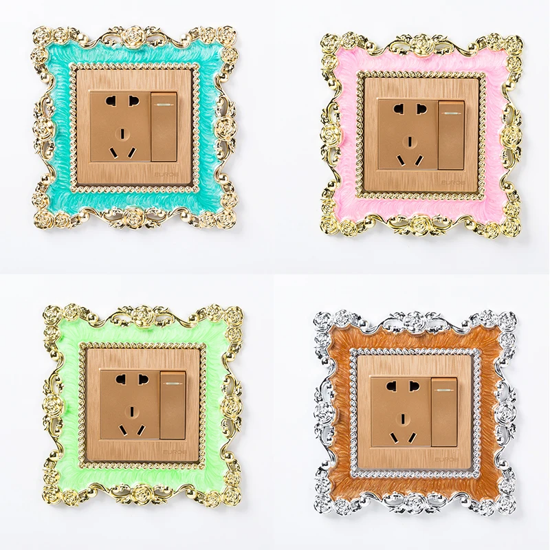 European-style-creative-switch-suite-room-decoration-switch-switch ...