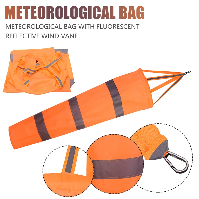 Airport-Aviation-Wind-Sock-Weather-Wind-Vane-Outdoor-Fluorescent ...