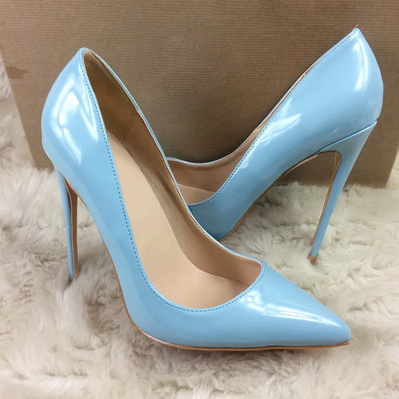 Light Blue High Heels