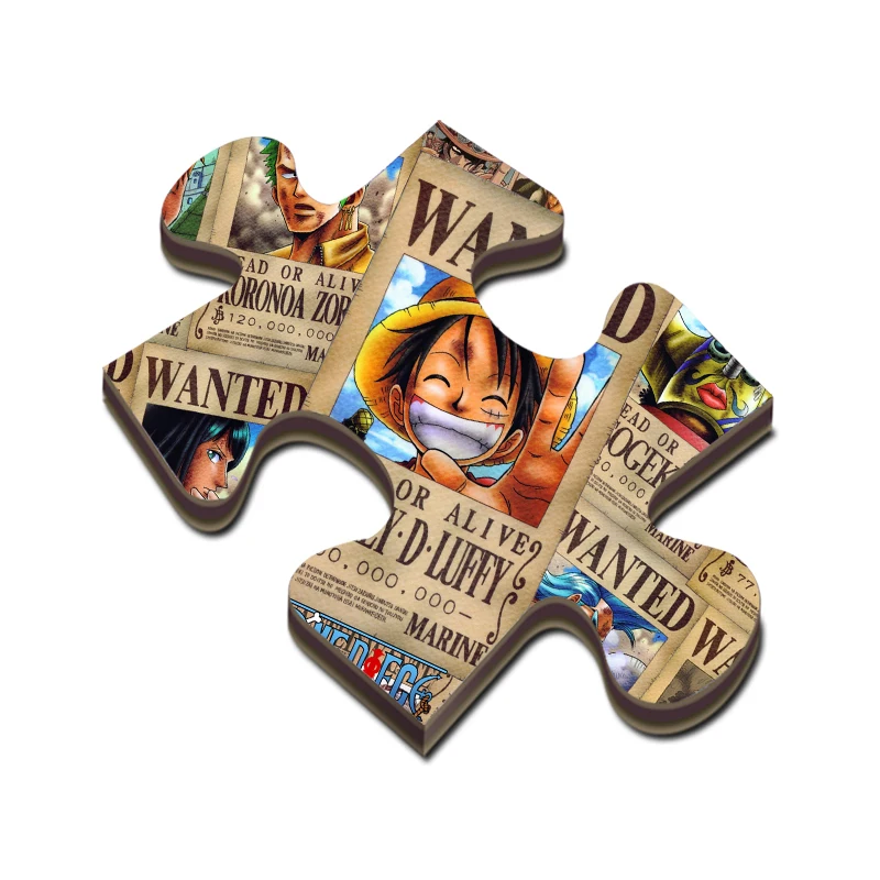 One piece puzzle 300 520 1000 pieces A warrant luffy Roronoa Zoro ...