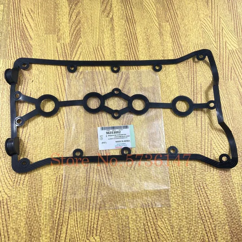 알루미늄 엔진 밸브 커버 가스켓 캠축 커버 가스켓 OEM #96353002 블루, 쉐보레 아베오 엑셀 1.6L 대우 라노스 ...