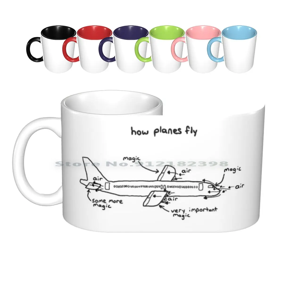 How-Planes-Fly-Ceramic-Mugs-Coffee-Cups-Milk-Tea-Mug-How-Planes-Fly ...