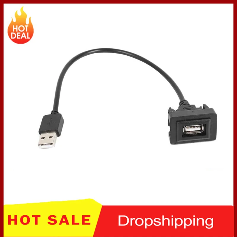 USB Port Panel Mount For Toyota current outlet usb Dashboard Flush ...