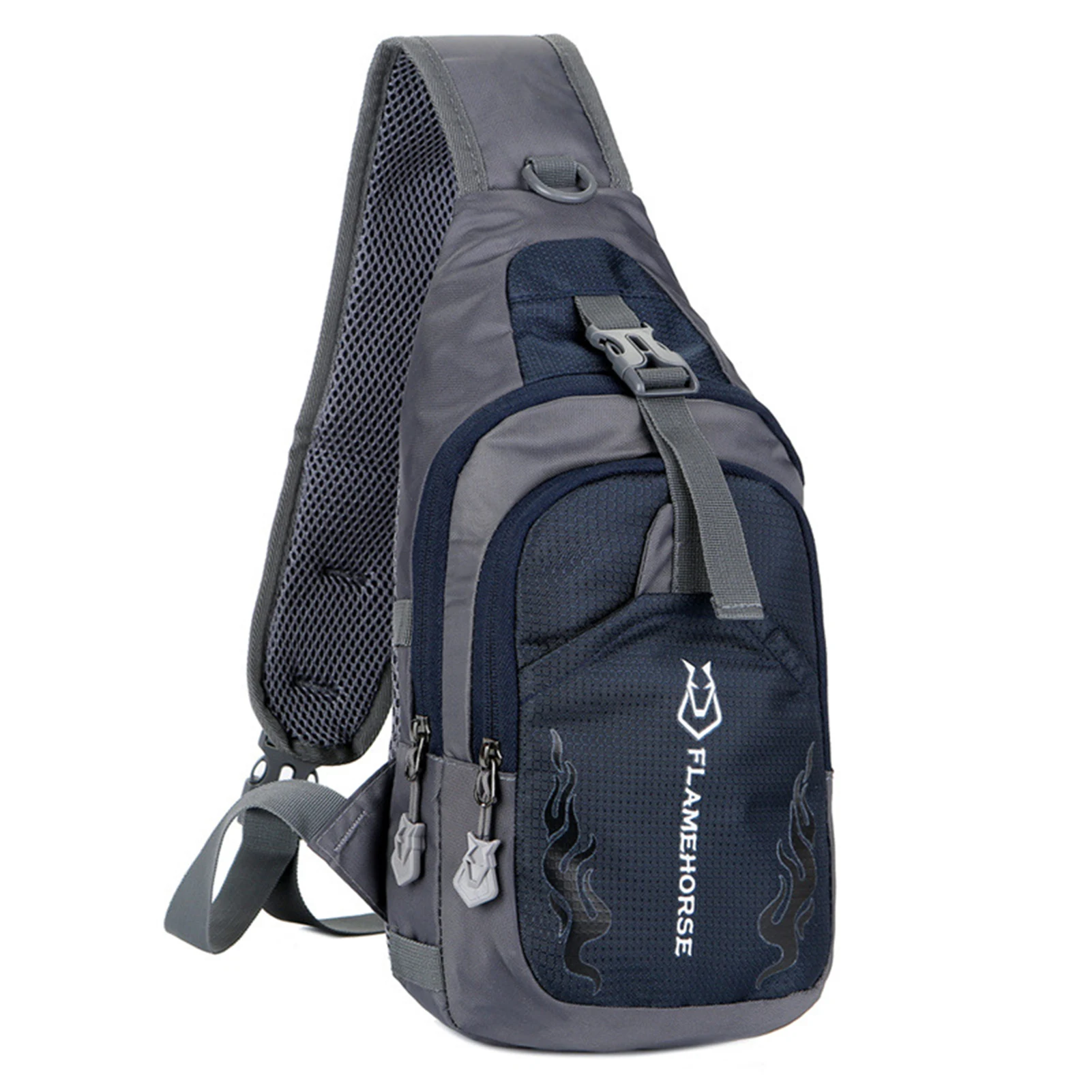 Mochila-cruzada-de-pecho-impermeable-para-hombre-bolso-de-hombro-ligero ...