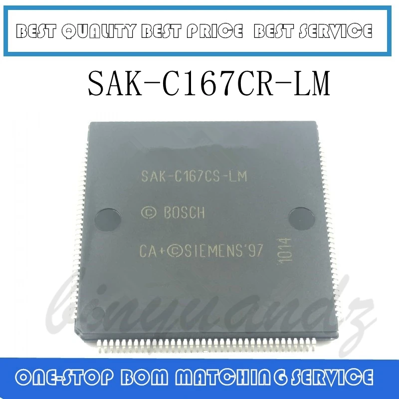 2PCS SAK C167CR SAK C167CR LM QFP 144|교체부품&액세사리| - AliExpress