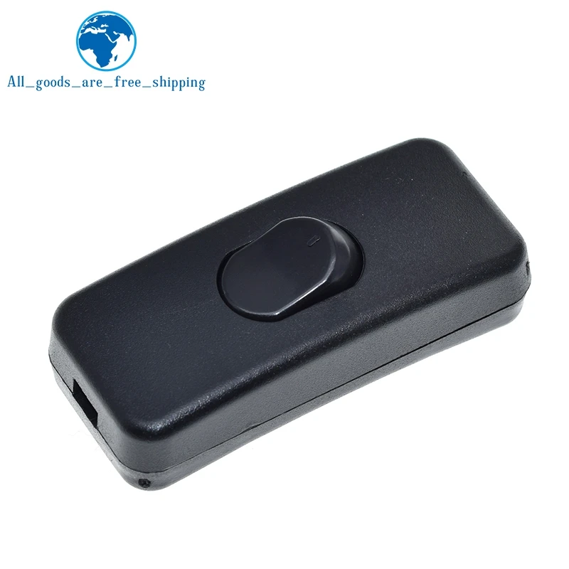 1pcs ON/OFF Inline Switch Black Inline Table Lamp Desk Light Cord Cable ...