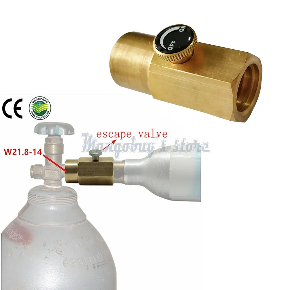 New Brass Sodastream CO2 Adapter for Filling Soda Stream and Soda Club ...
