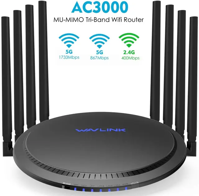 Wavlink Original Gigabit Wireless Wifi Router High Speed WiFi Range ...