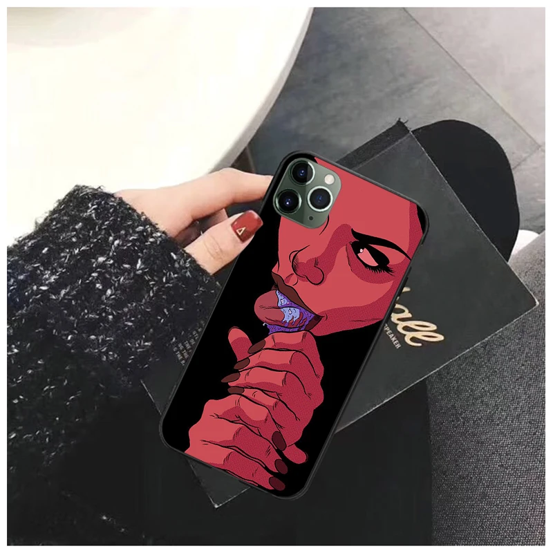 Hot-Girls-Sexy-Twerk-Kiss-Phone-Case-For-iphone-15-14-12-13-Pro-Max ...