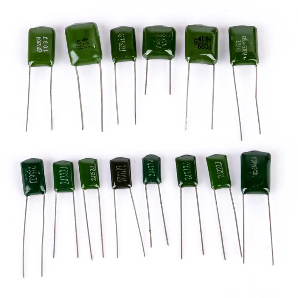 180pcs-lot-Polyester-Film-Capacitor-Assorted-Kit-2A104J-2A332J-2A472J ...