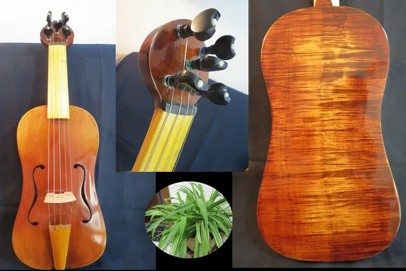 Copy Of Old Instrument, Song Brand 5 Strings 14 " Vielle,medieval ...