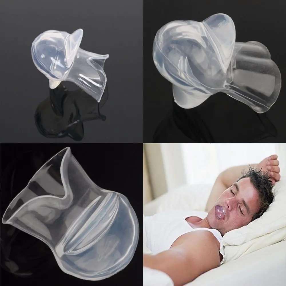 Anti-Snoring-Device-Tongue-Retaining-Device-Soft-Medical-Silicone-Anti ...
