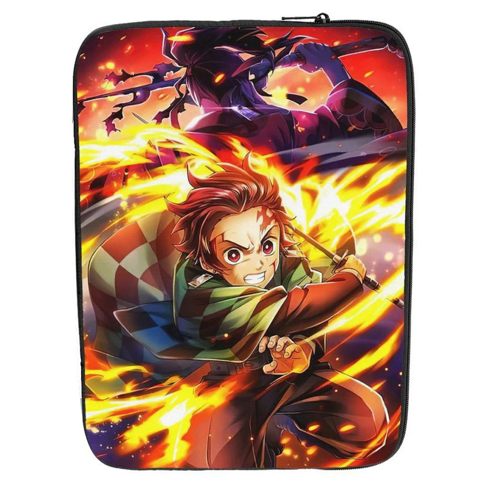 Demon Slayer Rengoku Laptop Cases Animie Sleeve Bags For 10in 12in 13in ...